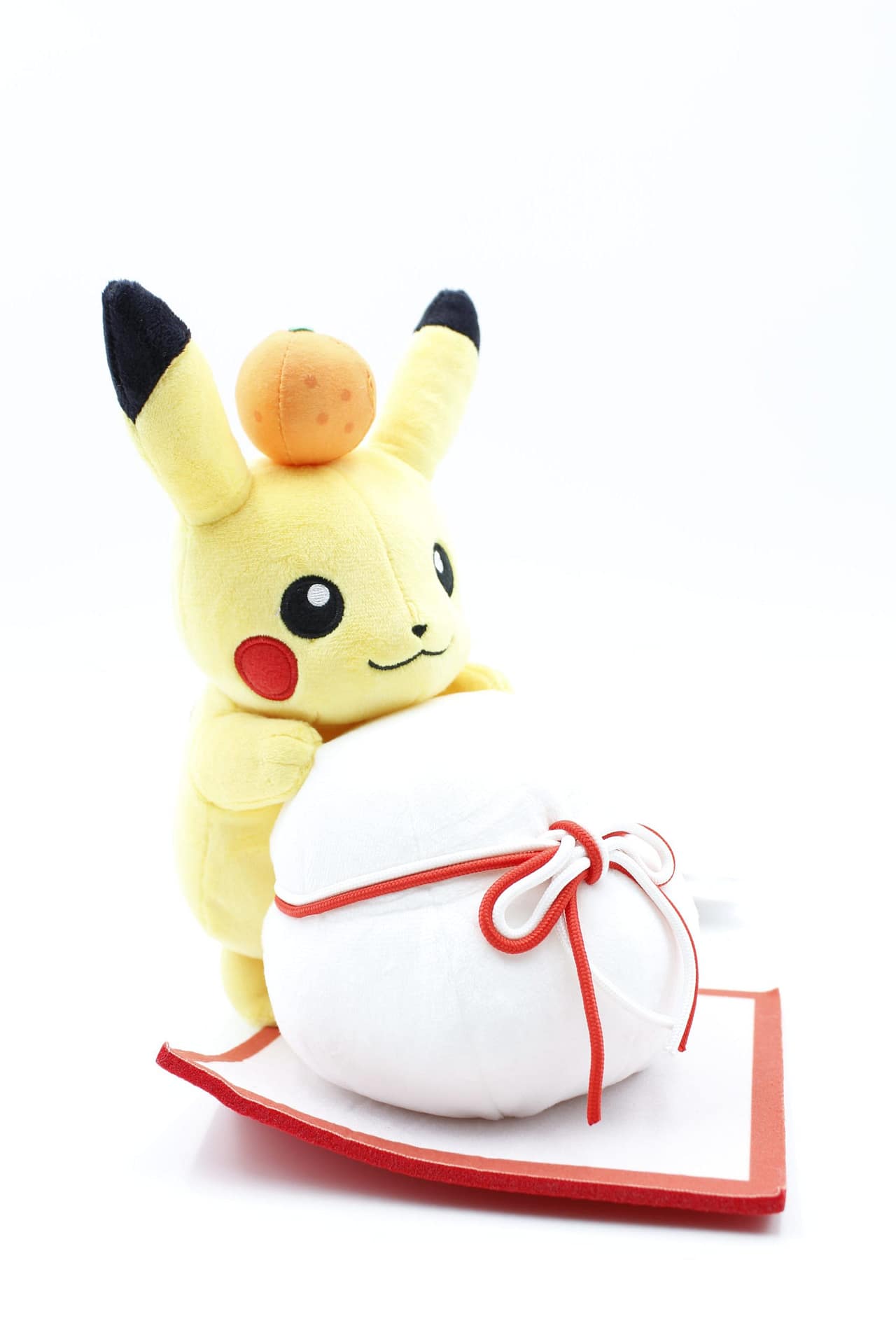 Pikachu Kagami-Mochi Plüschtier Original Japan Pokemon Center 2022 ...