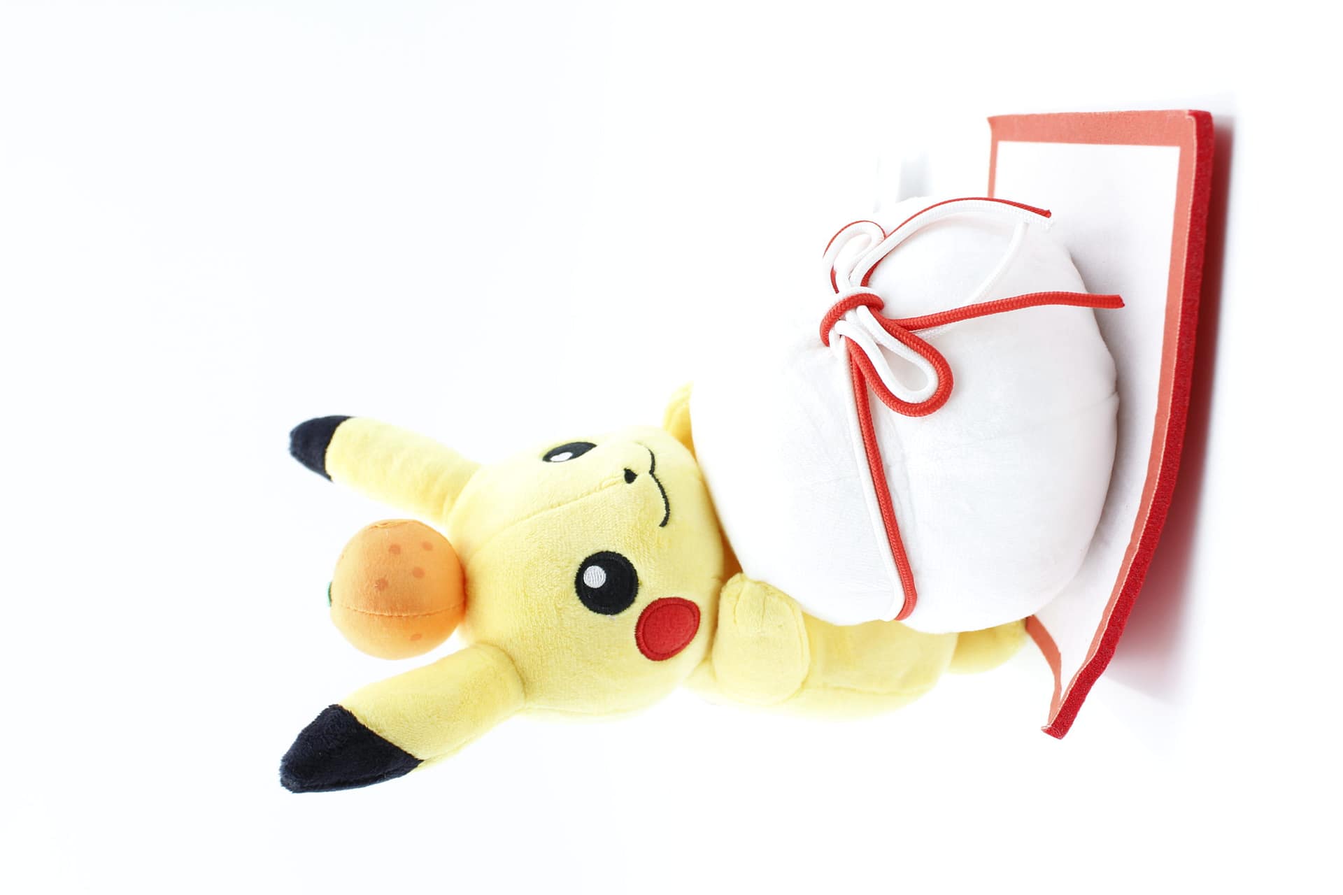 Pikachu Kagami-Mochi Plüschtier Original Japan Pokemon Center 2022 ...