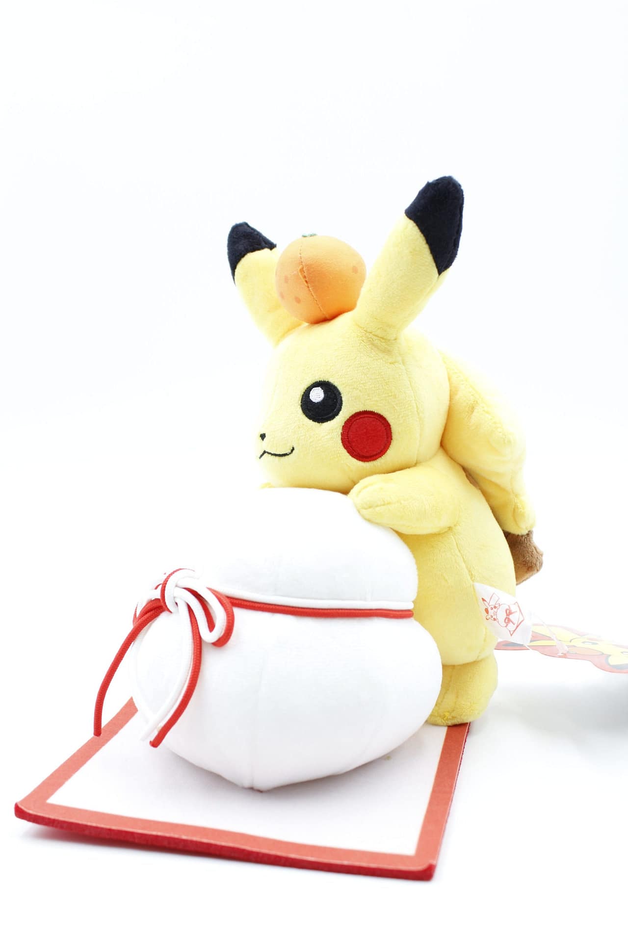 Pikachu Kagami-Mochi Plüschtier Original Japan Pokemon Center 2022 ...