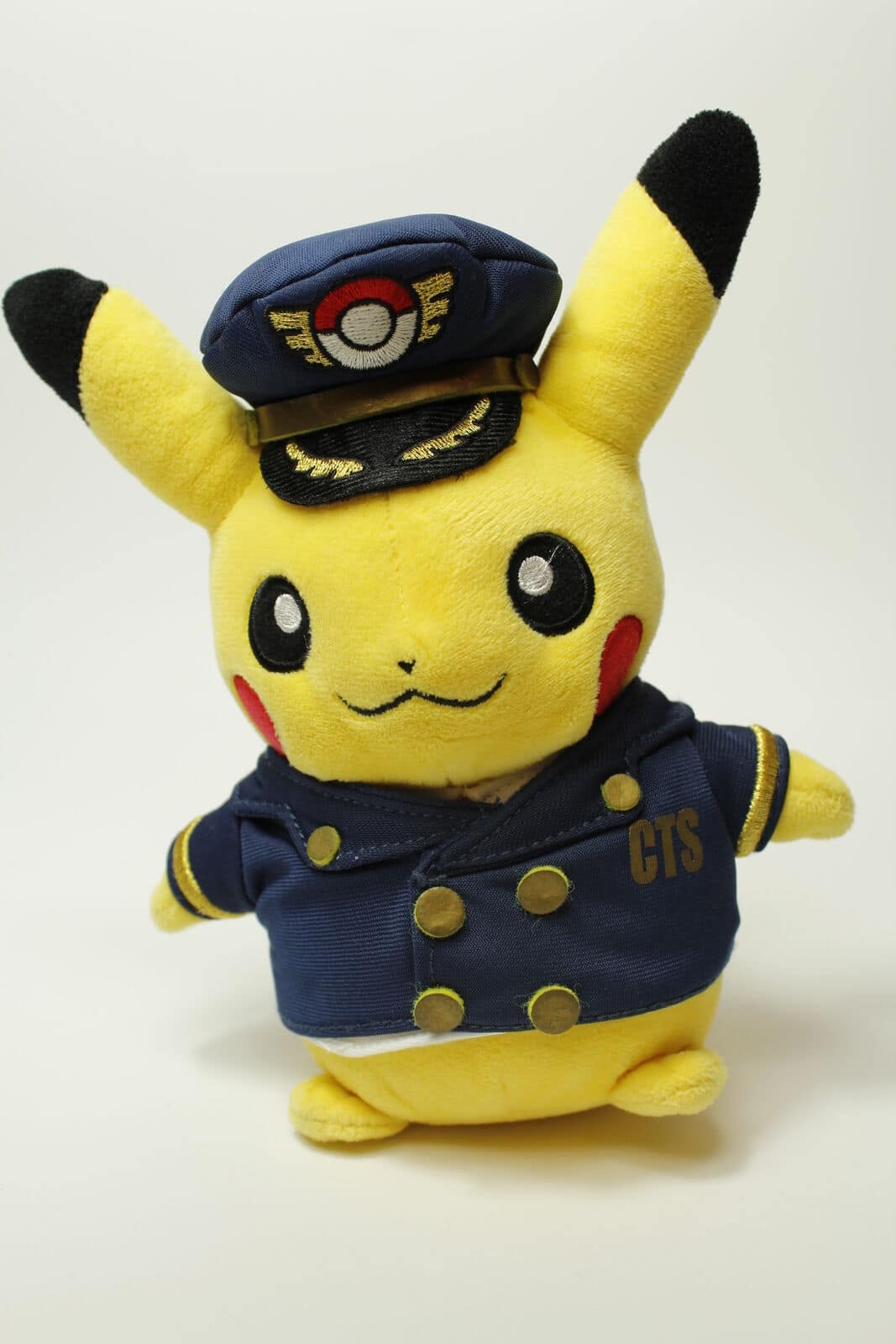 Pikachu CTS Pilot Plüschtier Pokemon Original Japan Pokemon Center ...